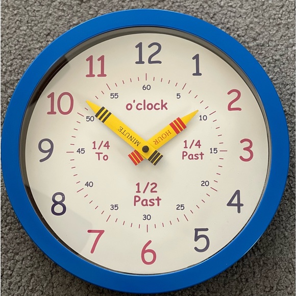 Toys | Time Teaching Clock | Poshmark